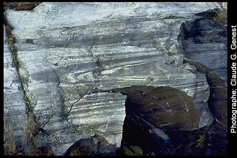 Roche métamorphique – Société de géographie de la Mauricie